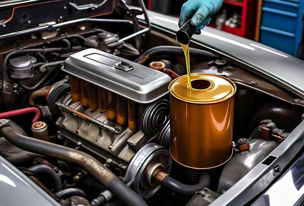 Classic Car Engine Oil Change guide